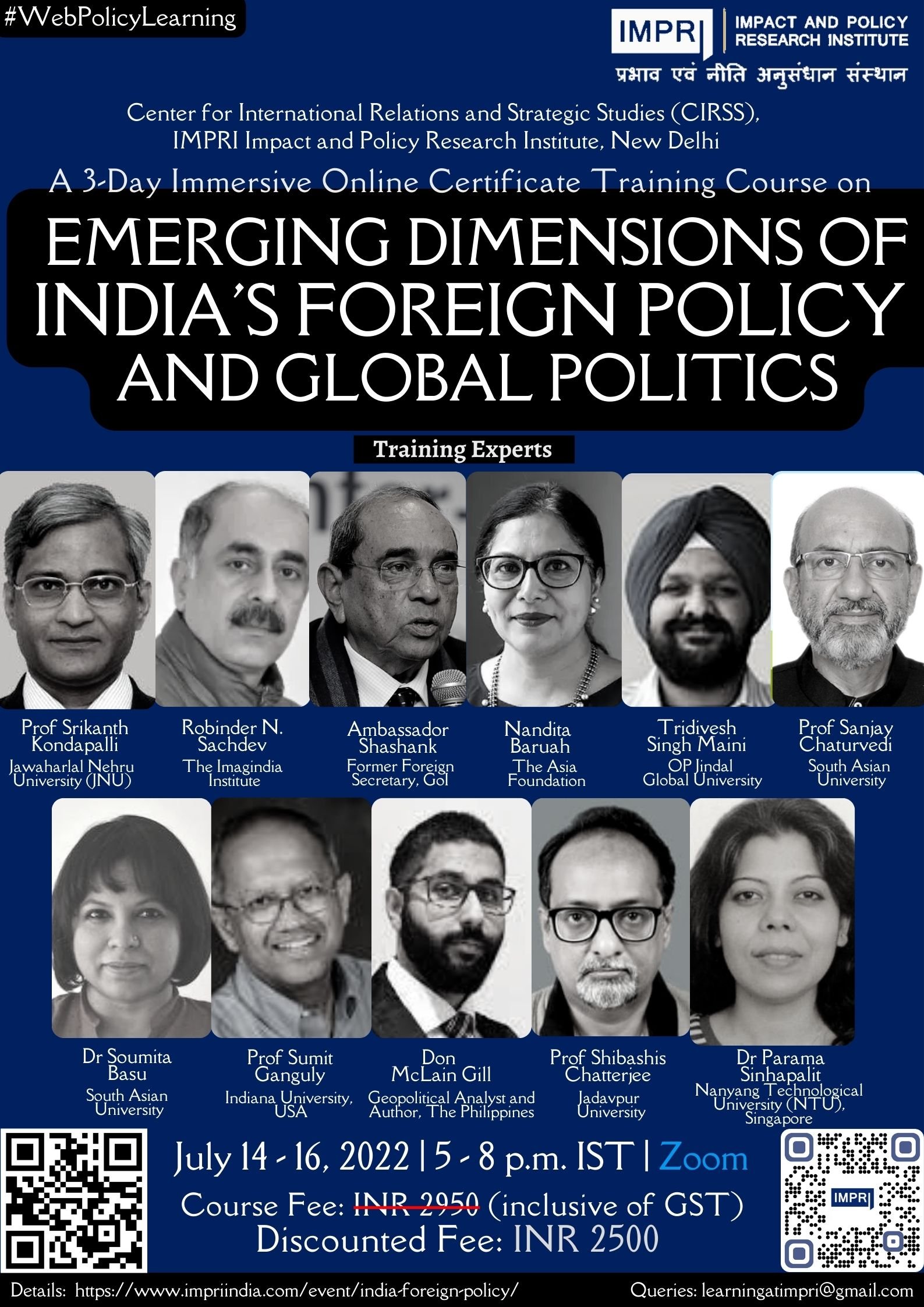 Emerging Dimensions Of India's Foreign Policy And Global Politics ...