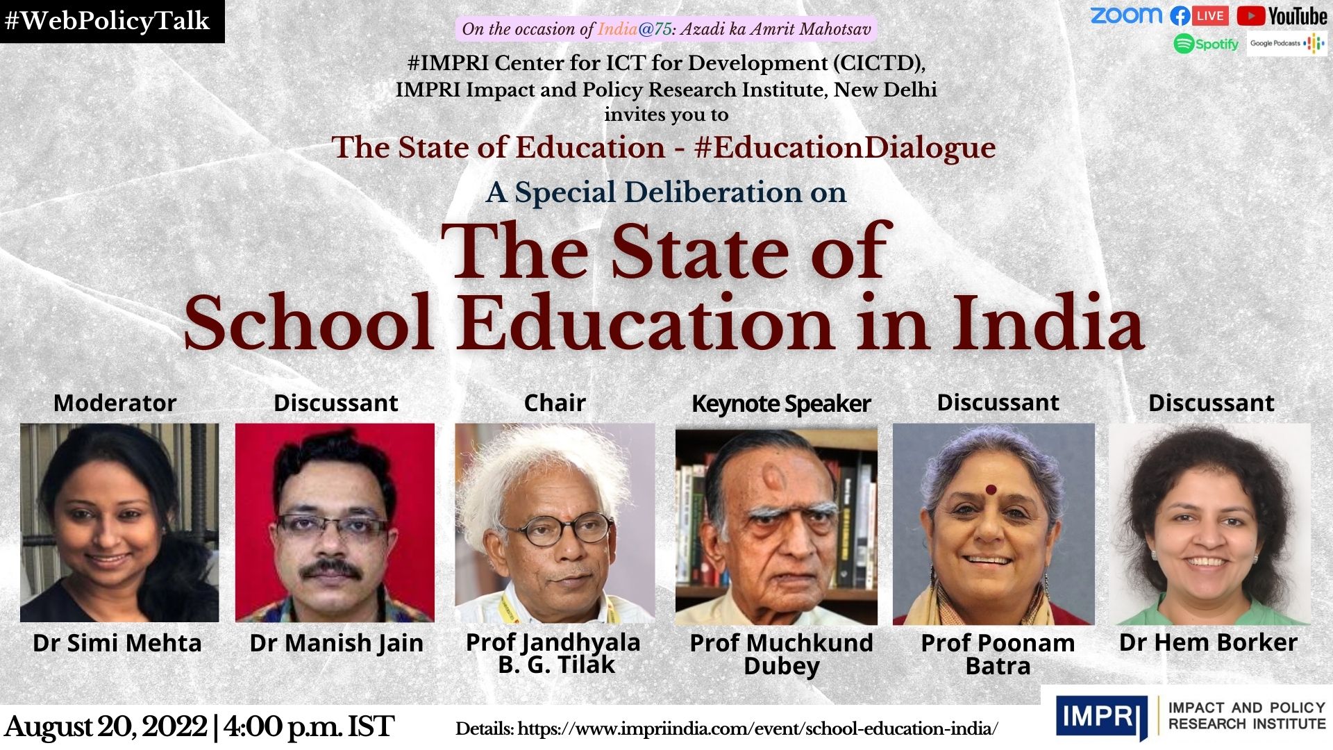 The State Of School Education In India - IMPRI Impact And Policy ...