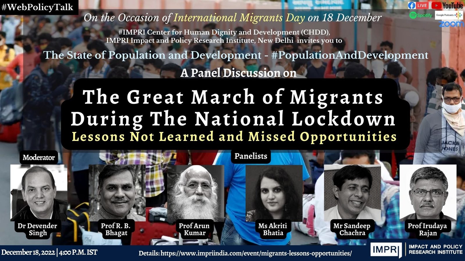 Video: The Great March Of Migrants During The National Lockdown ...