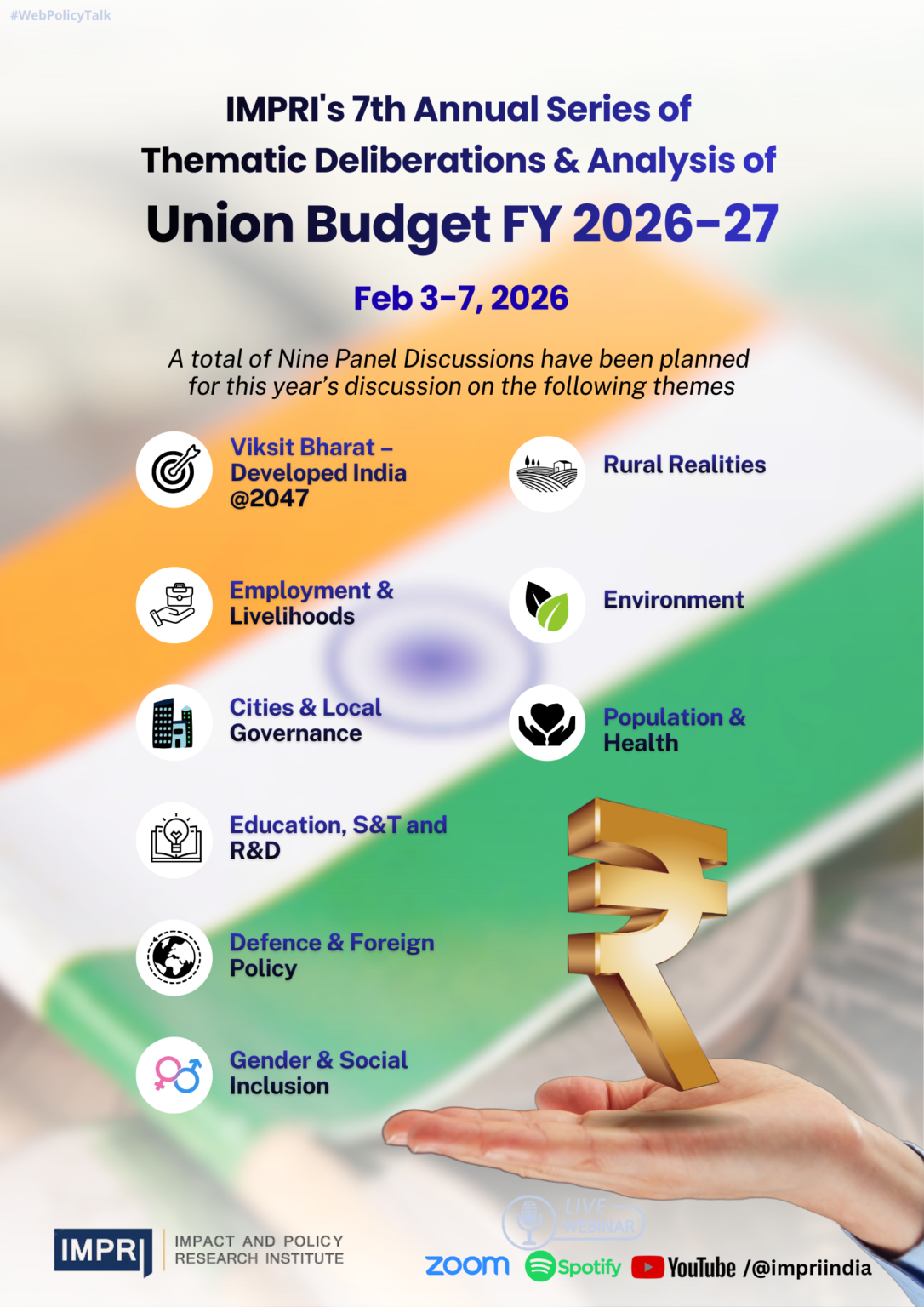 The Environment And Union Budget 2026-27 - IMPRI Impact And Policy ...